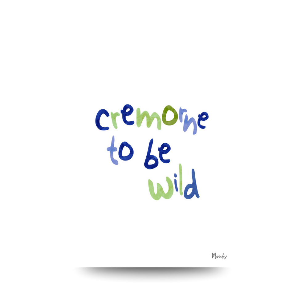 A3 Cremorne Sydney Typography Poster – Stay n' Sip